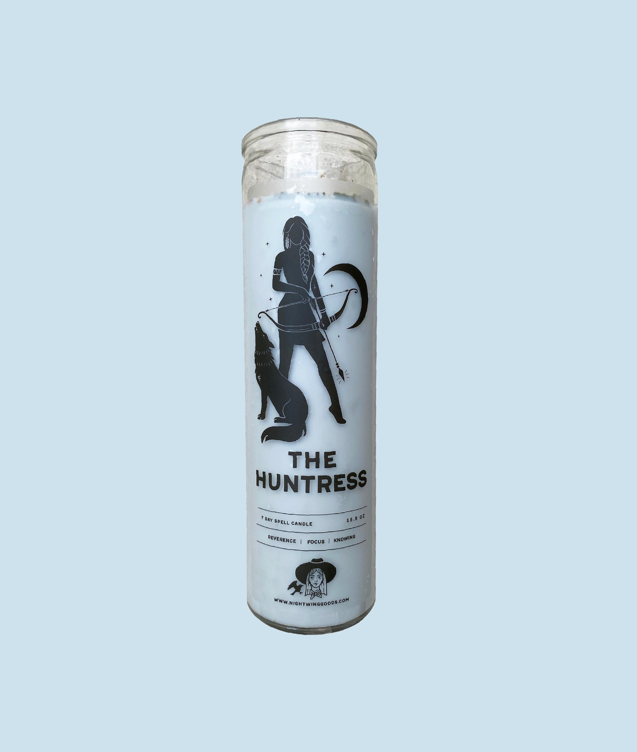 The Huntress 7 Day Spell Candle – Night Wing Goods